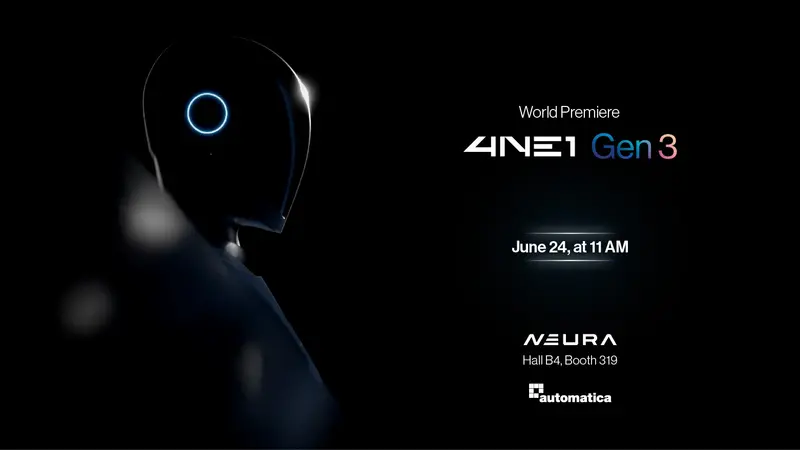 NEURA Robotics Set to Unveil Next-Gen 4NE-1 Humanoid at Automatica 2025 ...